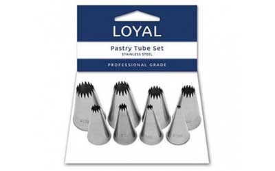 French Star Piping Tip Set- Stainless Steel - Order Online Now