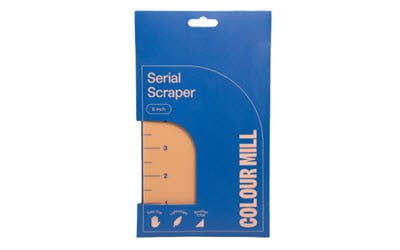 Colour Mill Serial Scraper - 6 Inch - Fast Dispatch - Countrywide