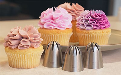 Ruffle Piping Tip Set - Fast Dispatch - Reliable Catering Supplier