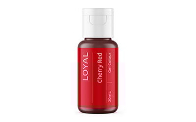 Food Colouring - Loyal Gel - 20ml Cherry Red - Reliable Supplier