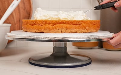 Cake Stand - Turntable Aluminium - Heavy Duty - Fast Dispatch